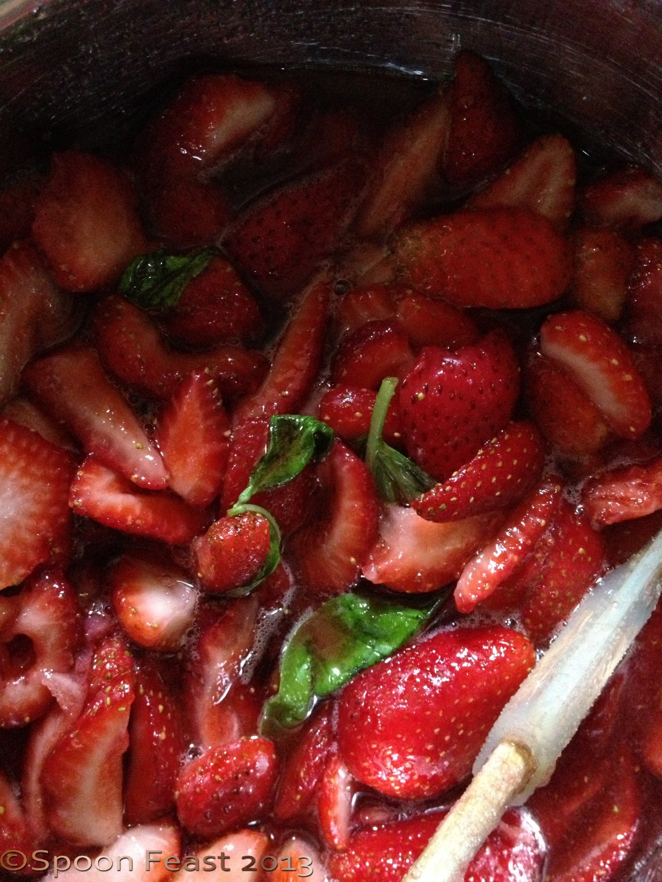 Strawberry Basil Balsamic Jam | Spoon Feast
